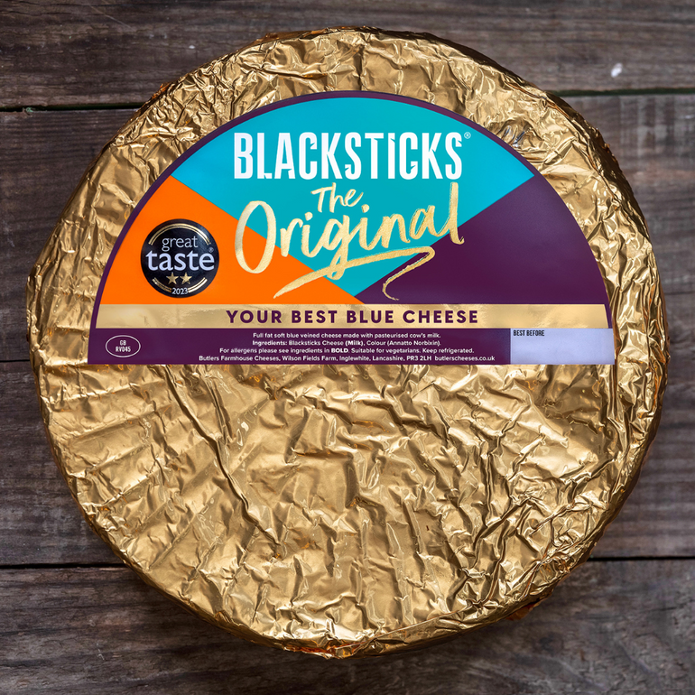 Whole Blacksticks Blue Cheese 2.5kg | Award Winning Blue Cheese ...