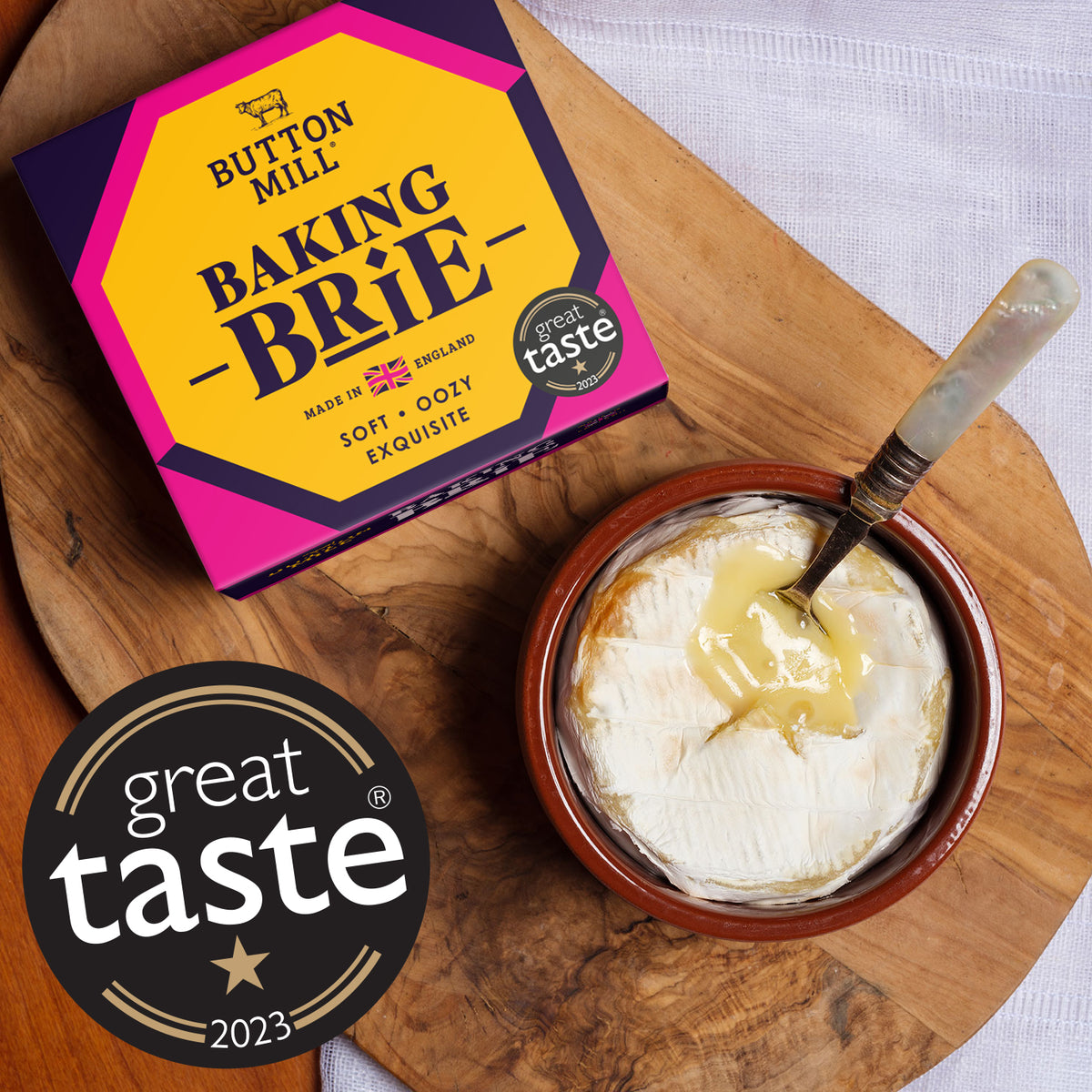 Baking Button Mill | British Baking Brie | Butlers Cheese Store