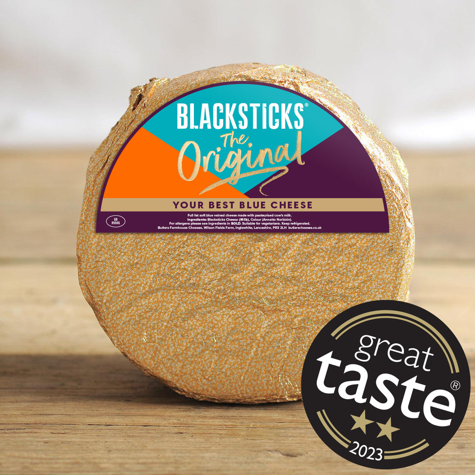 Whole Blacksticks Blue Cheese 2.5kg | Award Winning Blue Cheese ...