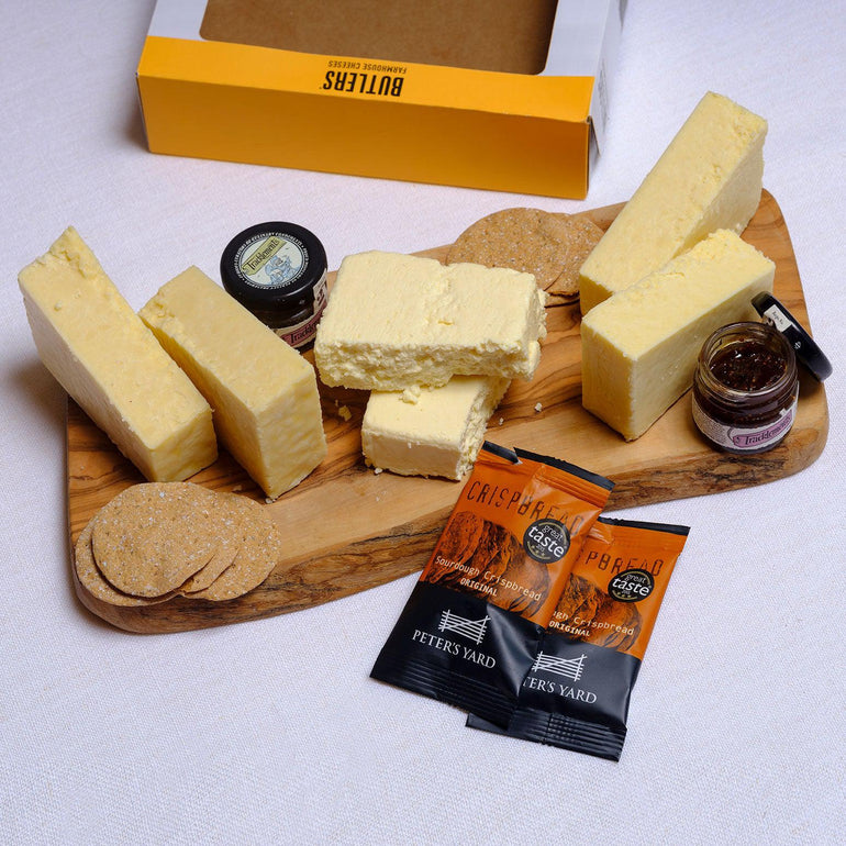 Taste of Lancashire Cheese Gift Box | Butlers Cheeses | Buy Online ...